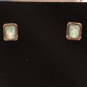 T&C | Jewelry | Sterling Silver Amazonite Sor Tc Earrings | Poshmark